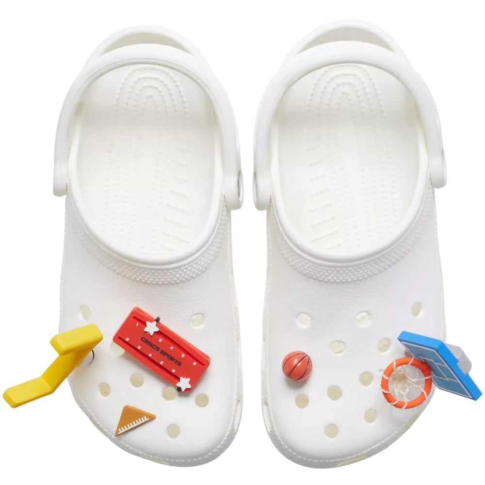 Crocs | Jibbitz™ Charms Interactive Play 5 Pack – Platinum Sports