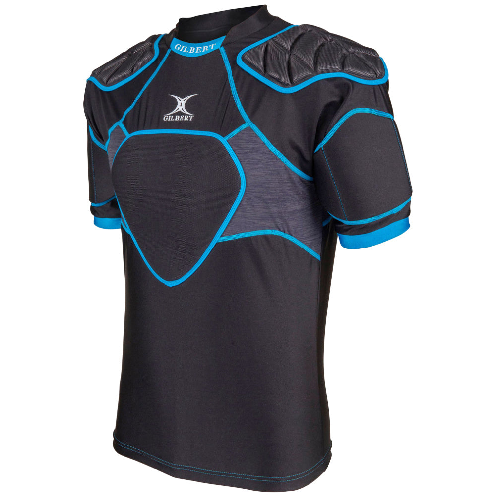 Gilbert | Xp 300 Shoulder Pads (Black/Blue) – Platinum Sports