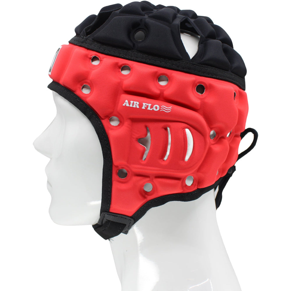 Madison | Air Flo Headguard (Red/Black) – Platinum Sports