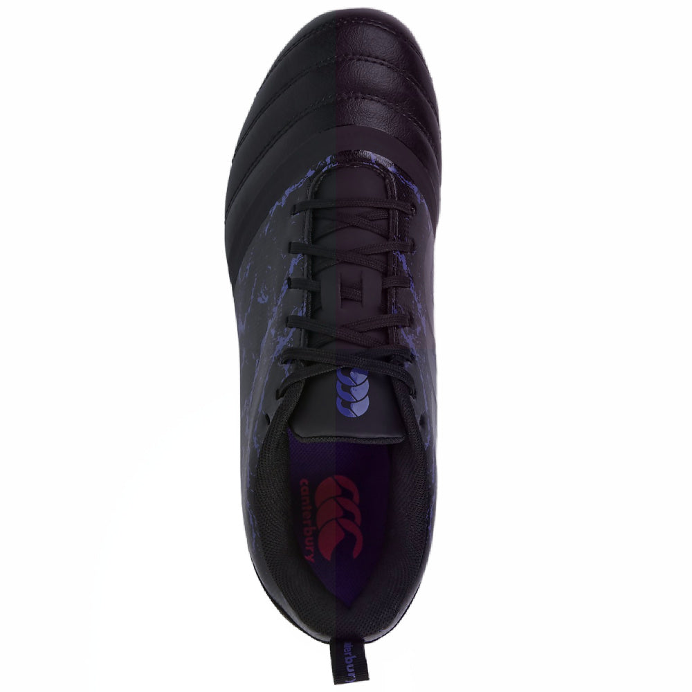 Canterbury | Mens CCC Stampede Team Soft Ground Boots (Black/Purple ...