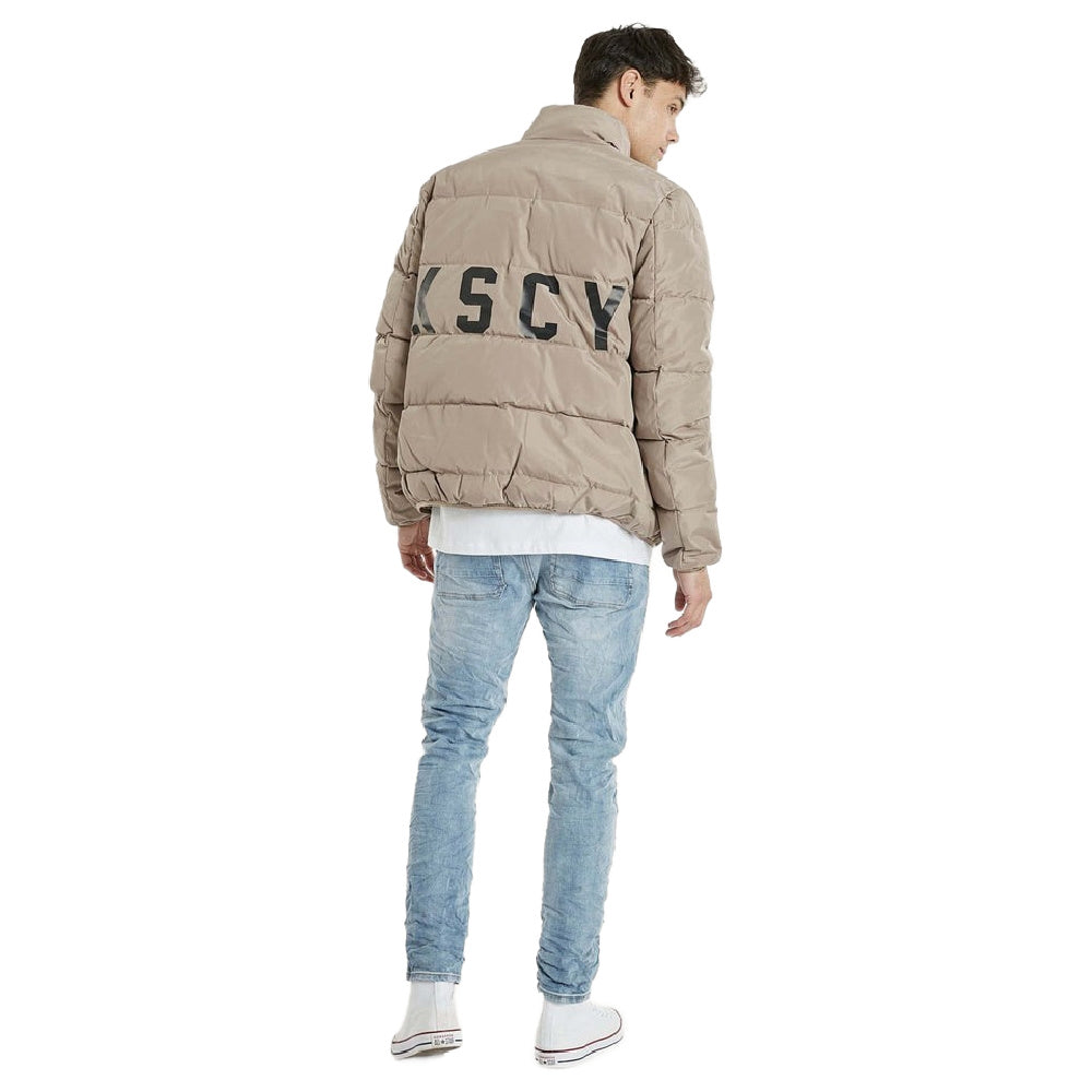 Kscy | Mens Overpark Puffer Jacket (Dune) – Platinum Sports
