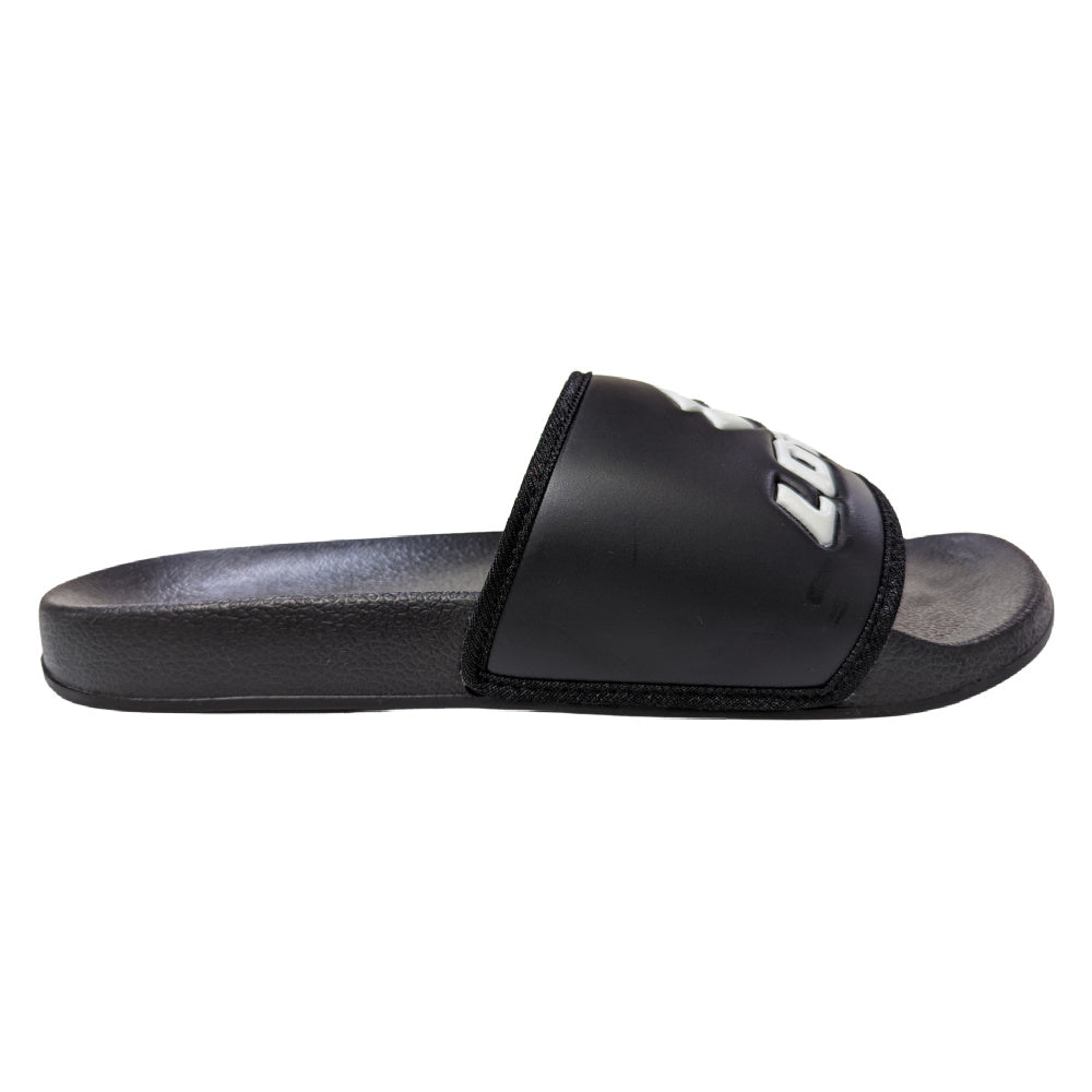 Lotto | Unisex Slides (Black/White) – Platinum Sports